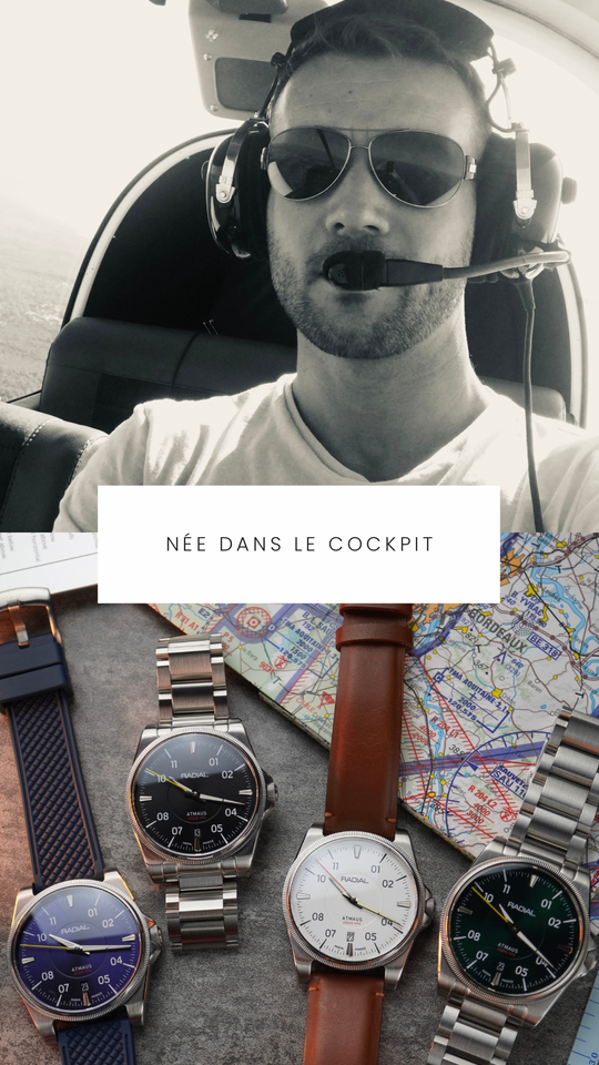 RADIAL Watch - Montres de bord - Première collection ATMAUS – RADIAL WATCH